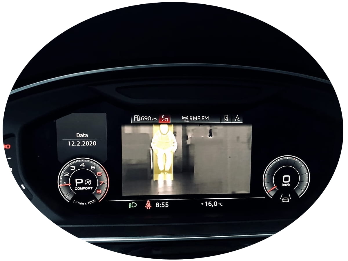 4G0980552A - Kamera asystenta jazdy nocnej Night Vision Doposażanie aut ...